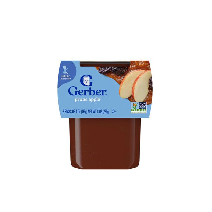 Gerber - Baby Food - Prune Apple - 2 Packs of 226g – Fengany