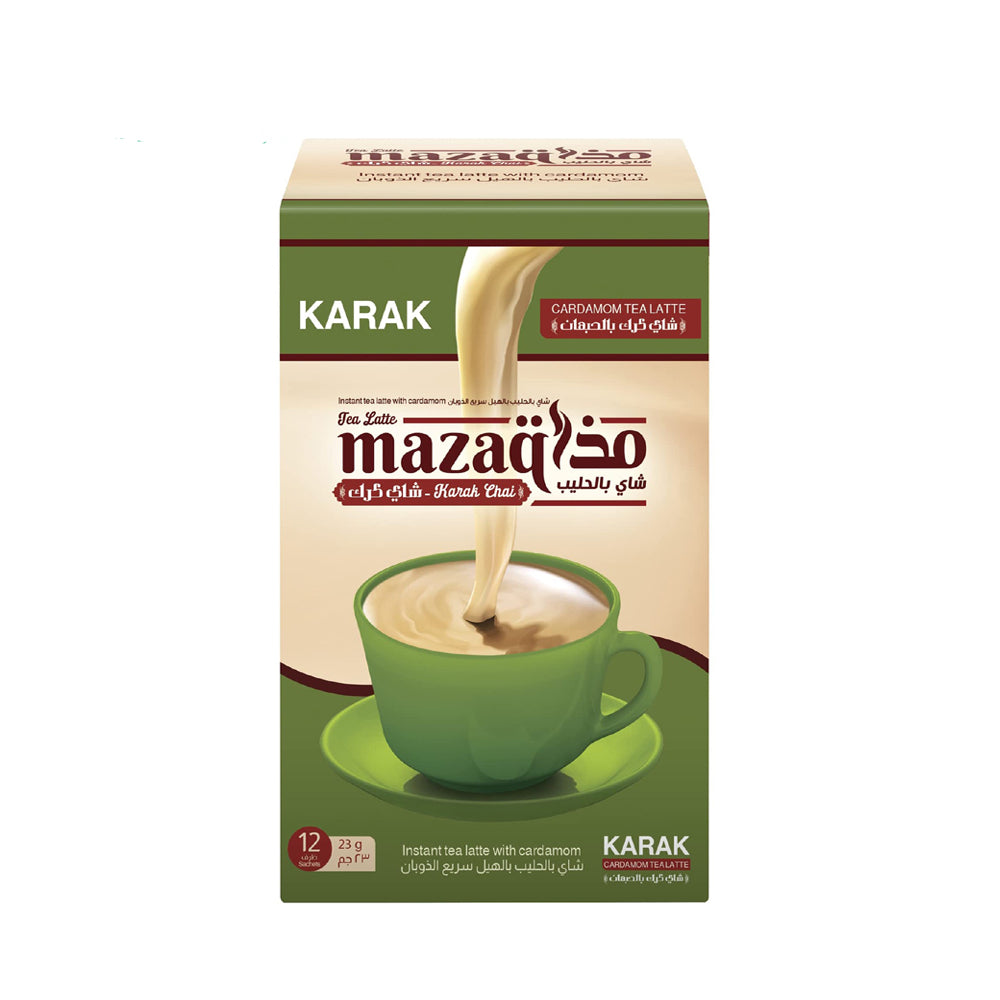 Mazaq Tea latte - Karak Tea - 12 Sachets – Fengany